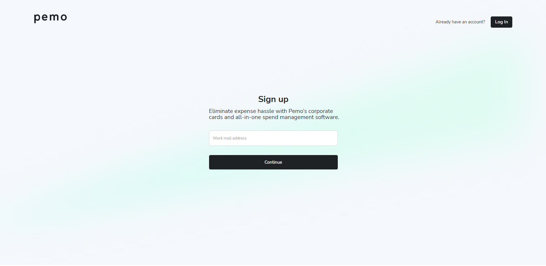 Pemo Sign Up