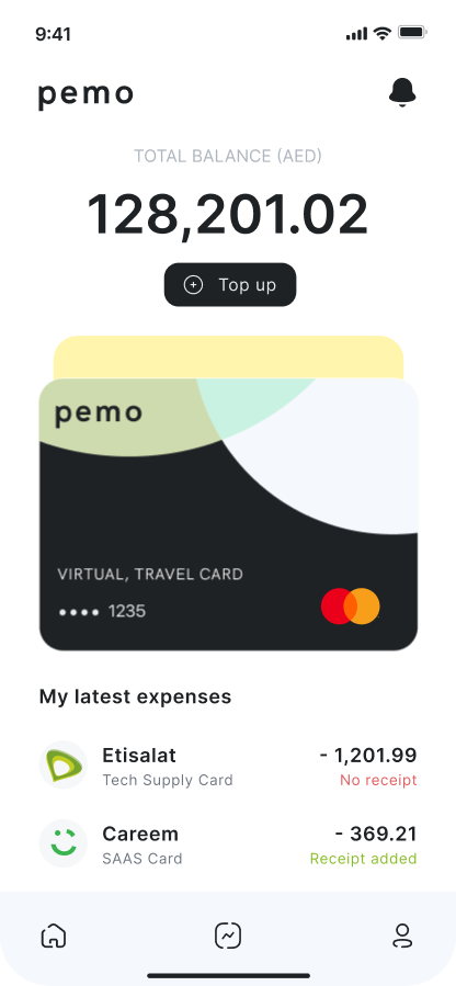 Corporate Expense Tracking Software in Dubai, UAE (MENA) - Track Expense