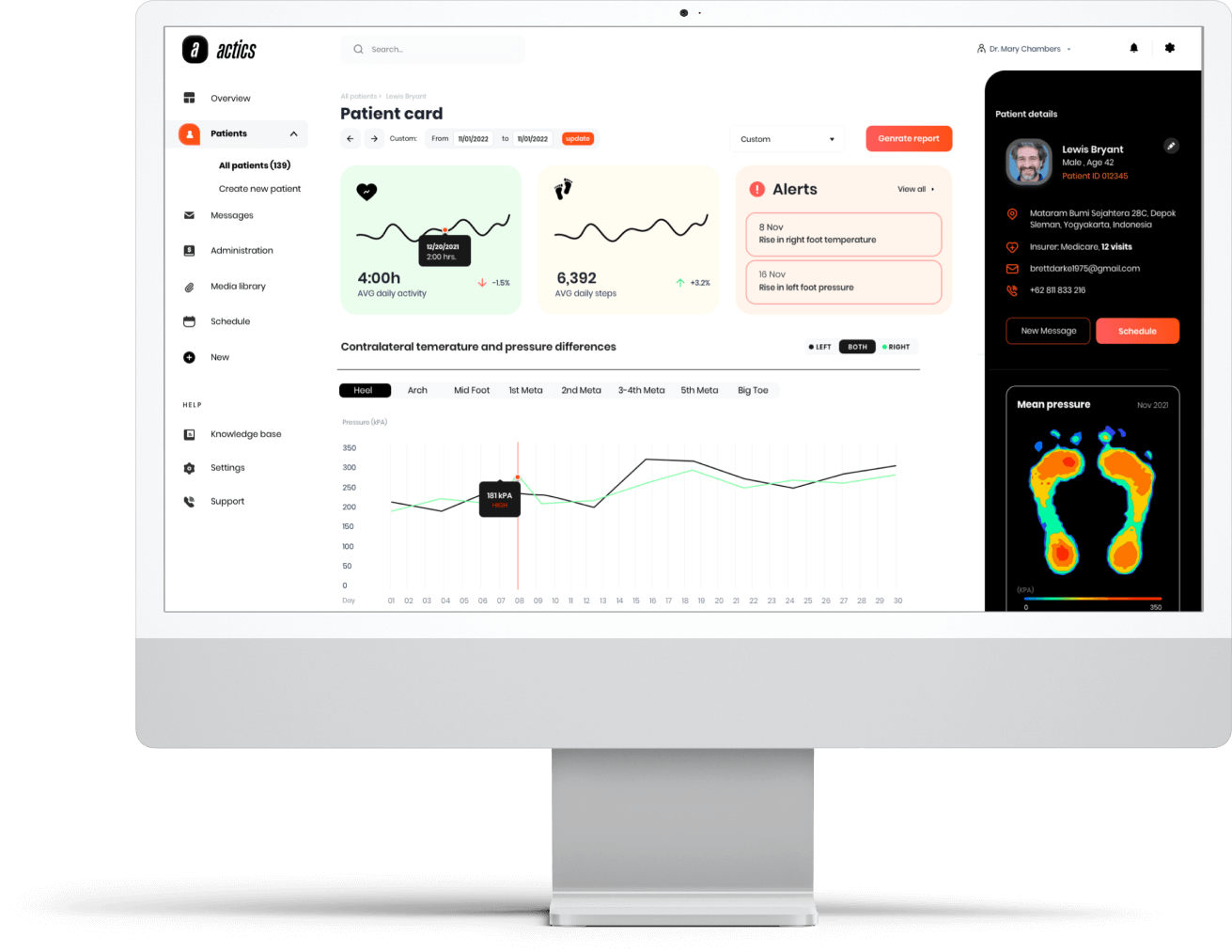 Actics - Digitizing the future of foot therapy