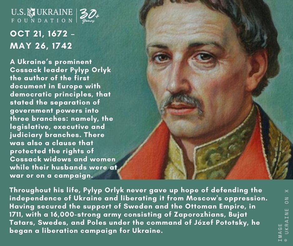 Pylyp Orlyk's Constitution – U.S.-Ukraine Foundation