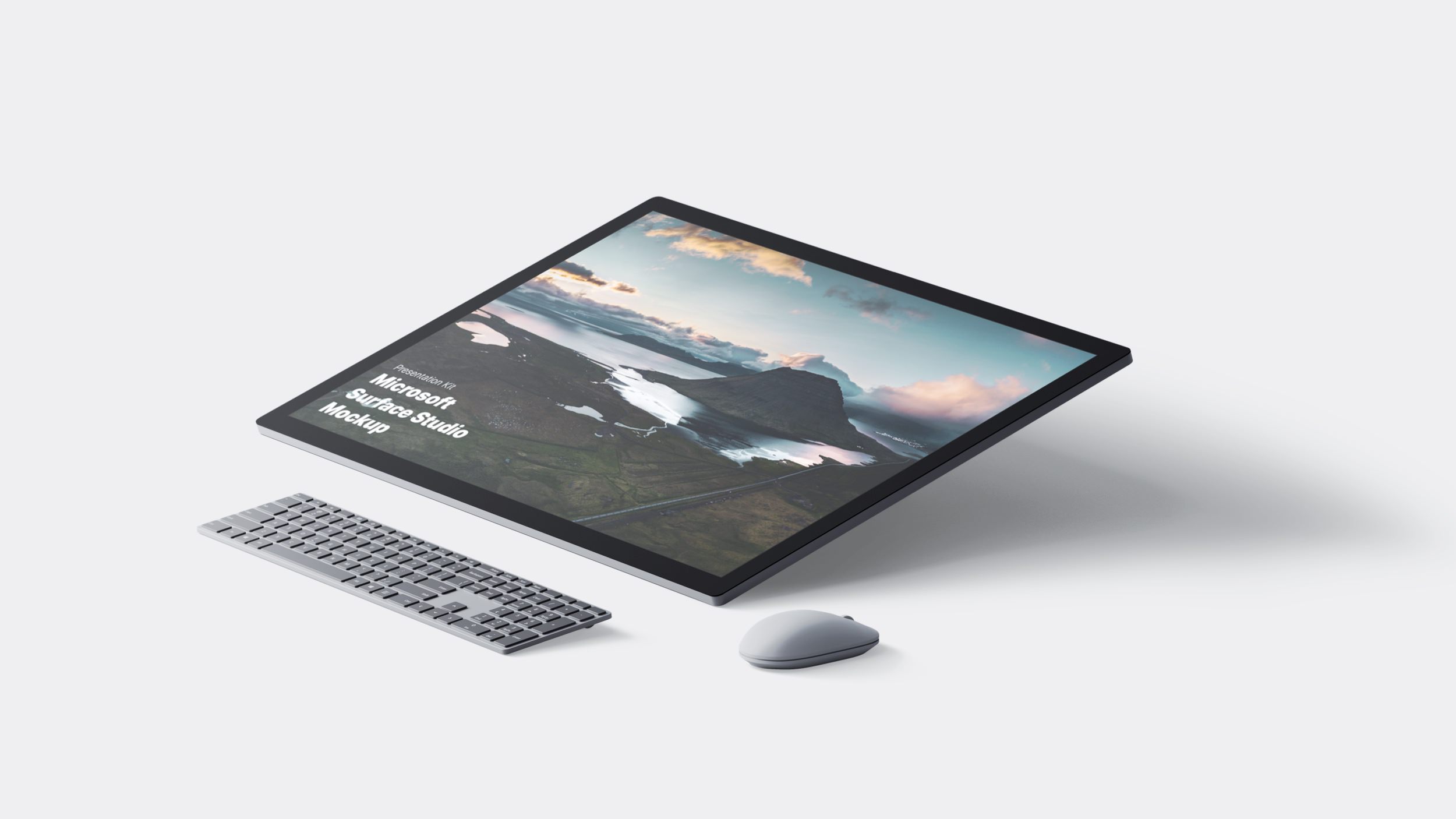 Microsoft Surface Studio 2 Mockups