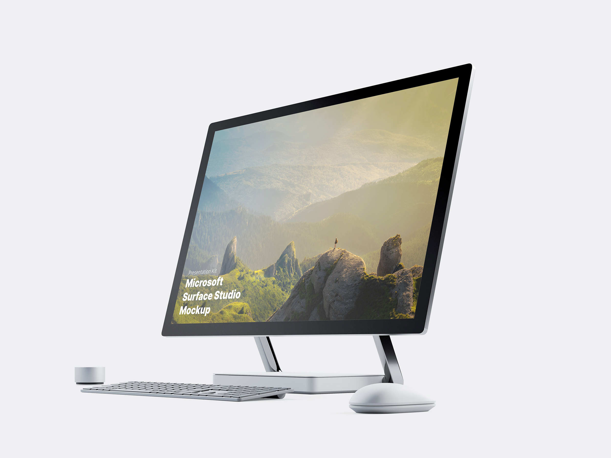 Microsoft Surface Studio 2 Mockups