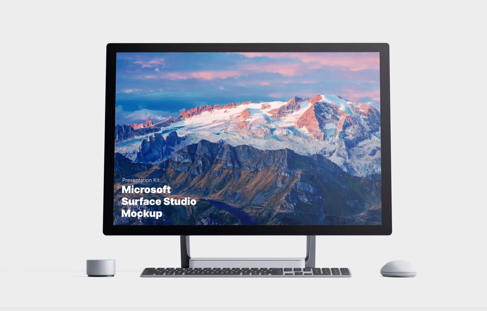Microsoft Surface Studio 2 Mockups