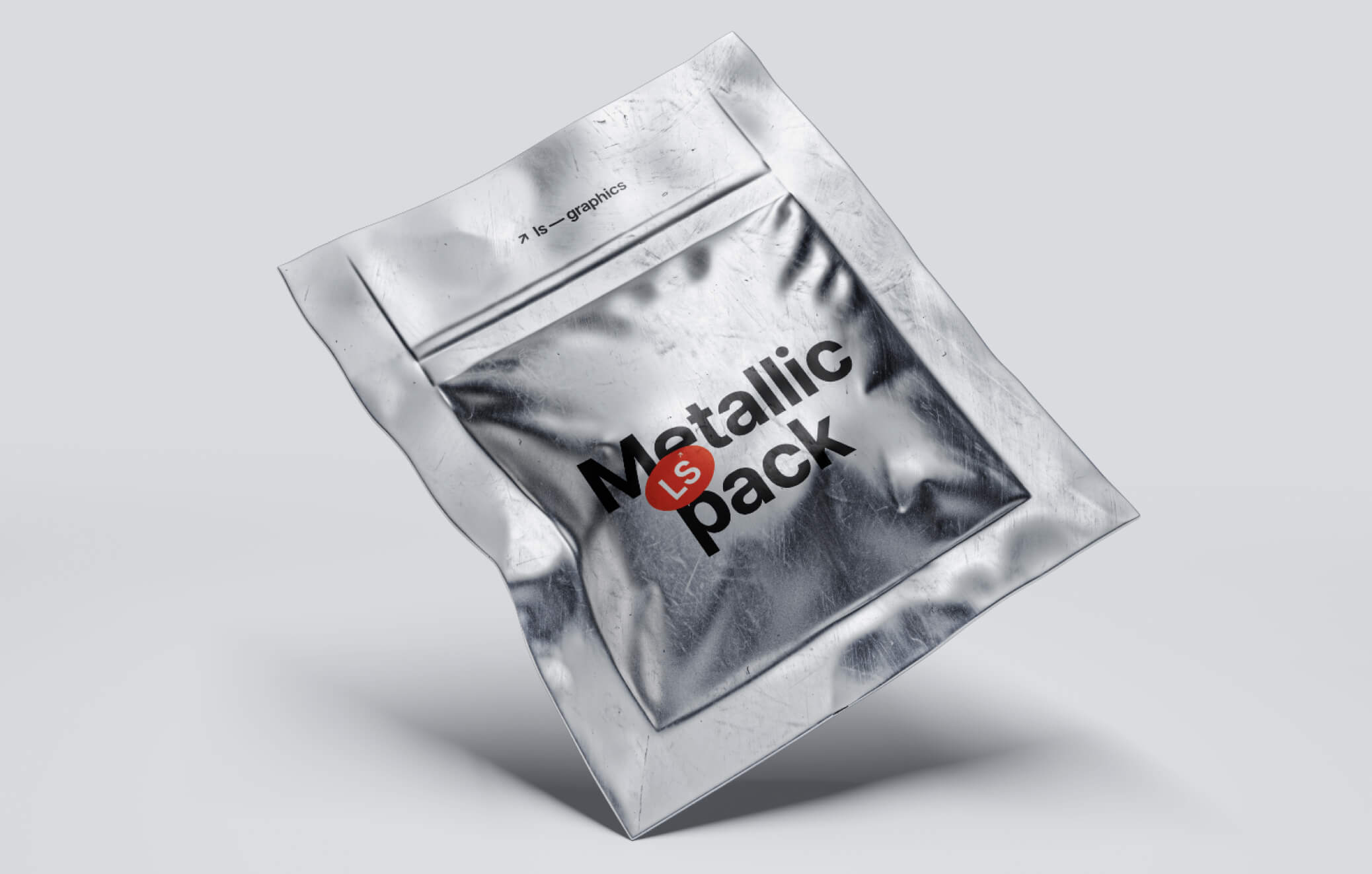 Metallic Packages Mockups