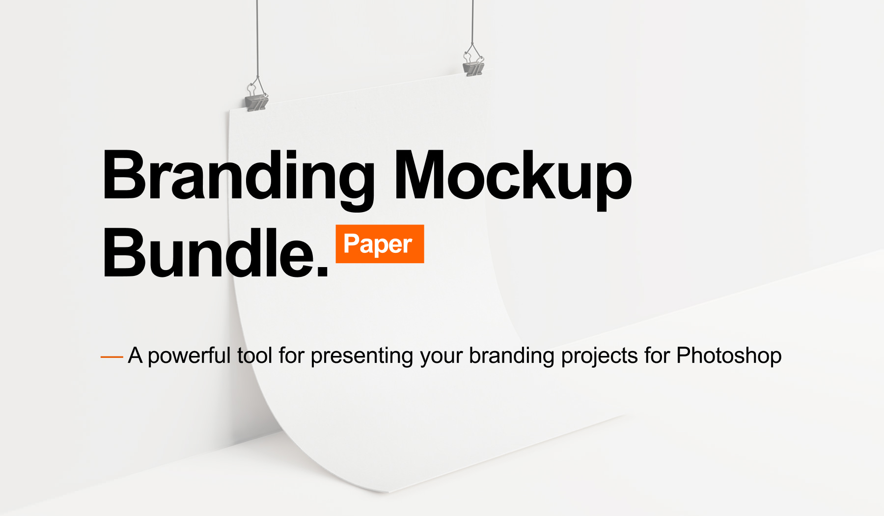 Paper Branding Mockups Bundle