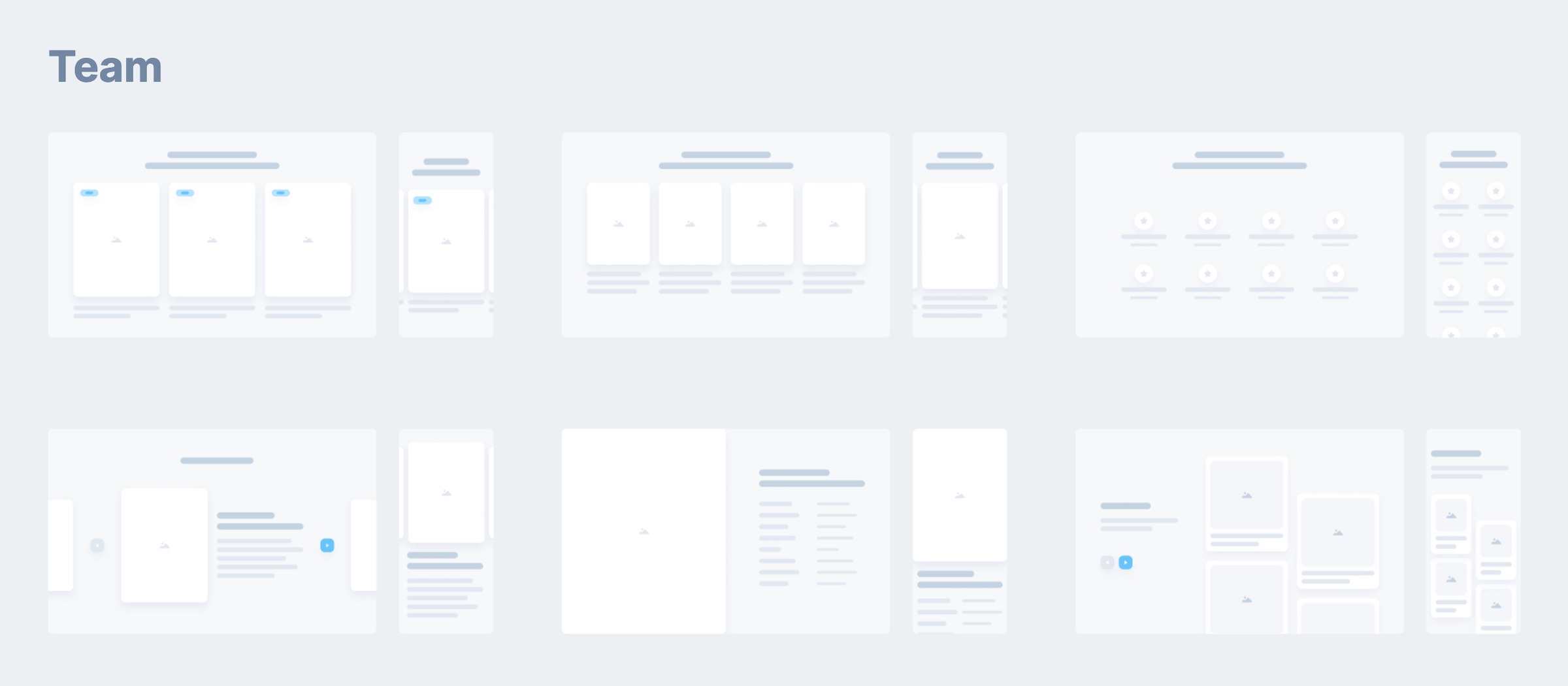 UX Pages