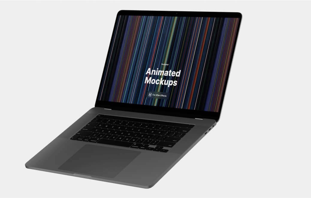 MacBook Pro Looped Animated Mockups