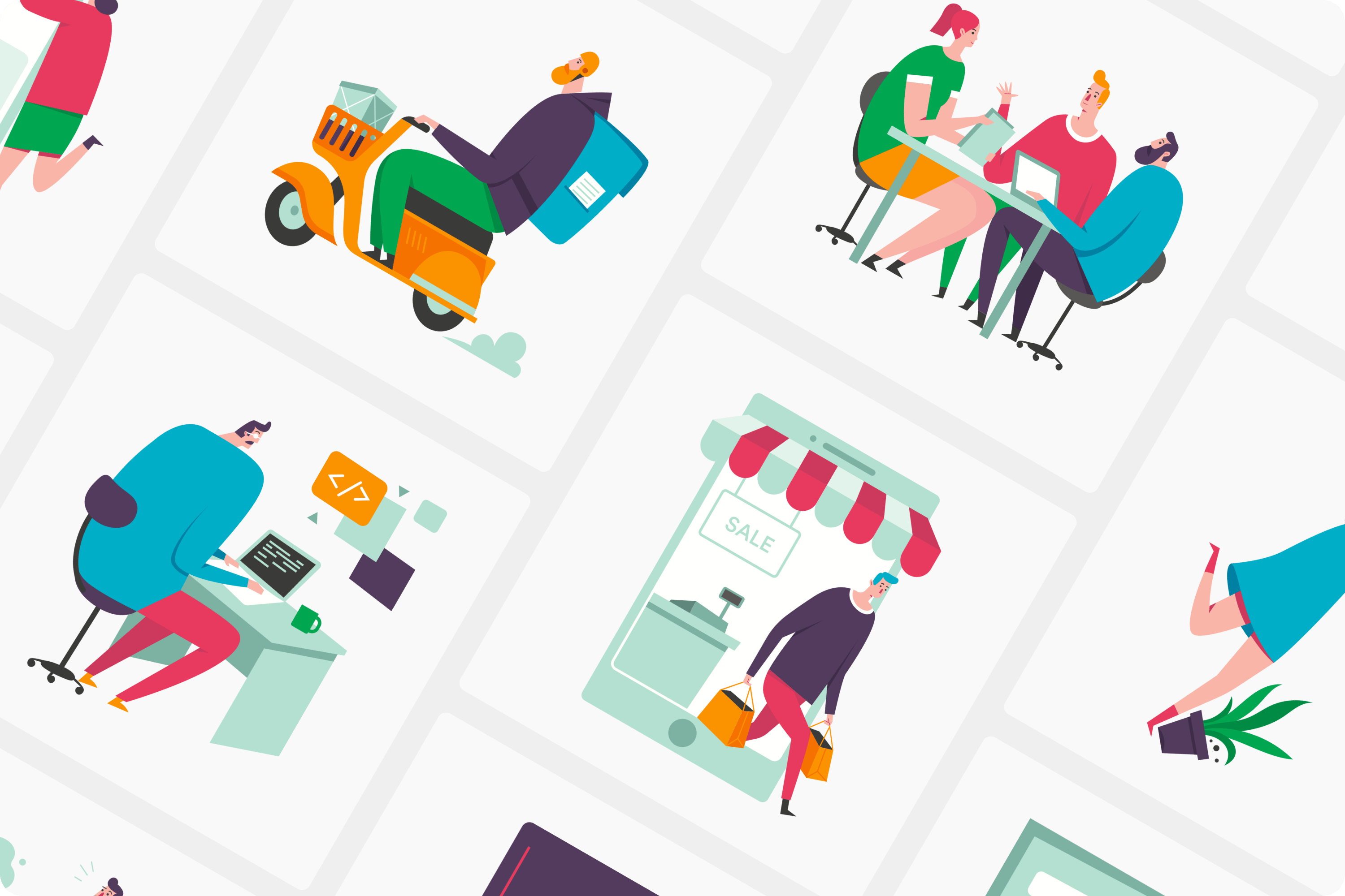 Whoosh! Illustration Kit