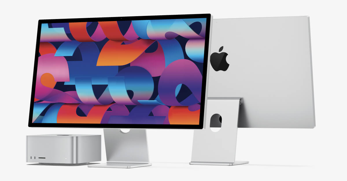 Mac Studio & Studio Display Mockups