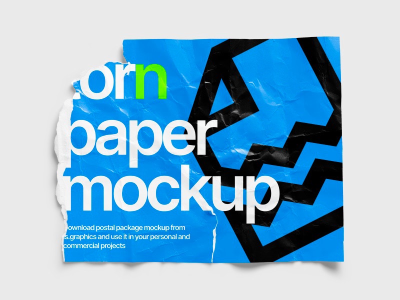 Download Torn Paper Mockups | Premium Mockups Collection | ls.graphics