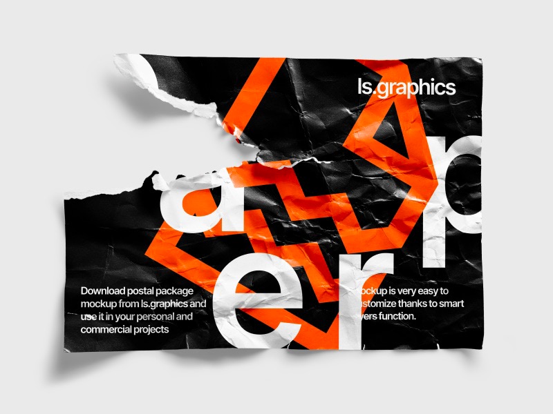 Download Torn Paper Mockups | Premium Mockups Collection | ls.graphics