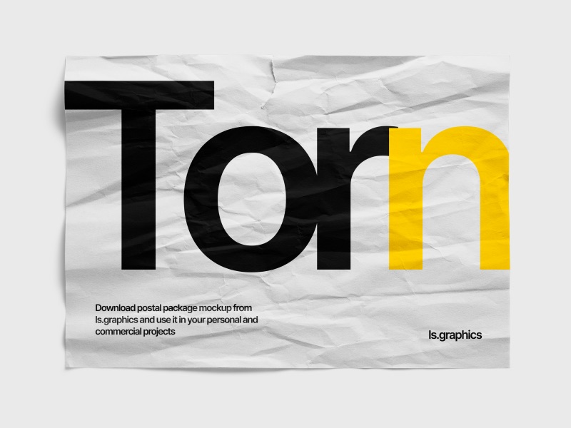 Download Torn Paper Mockups | Premium Mockups Collection | ls.graphics