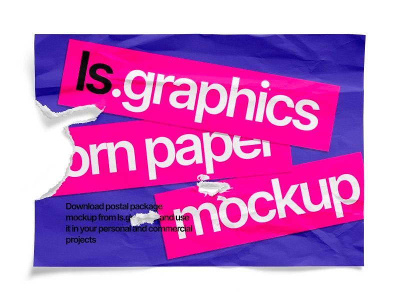 Torn Paper Mockups