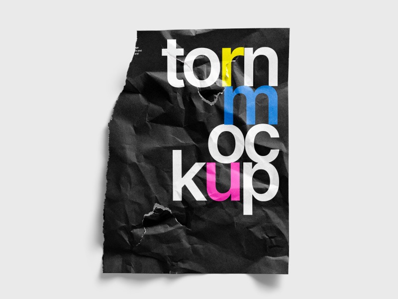 Torn Paper Mockups