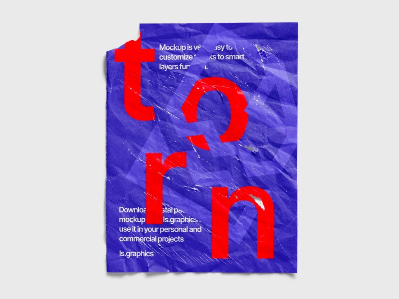 Download Torn Paper Mockups | Premium Mockups Collection | ls.graphics