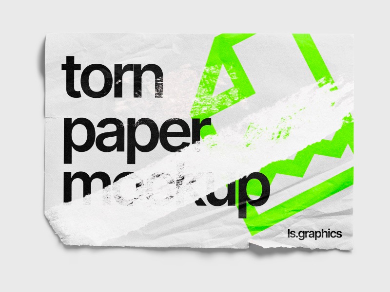 Torn Paper Mockups