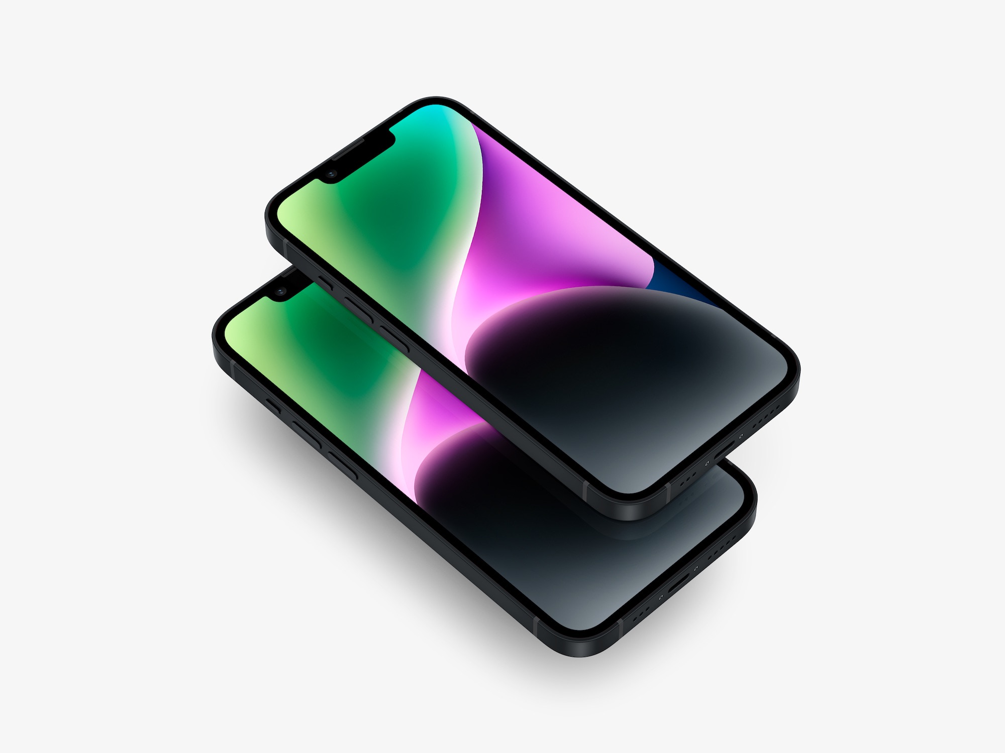 iPhone 14 Realistic Mockup, Scene 19 | For Photoshop, Sketch, Figma