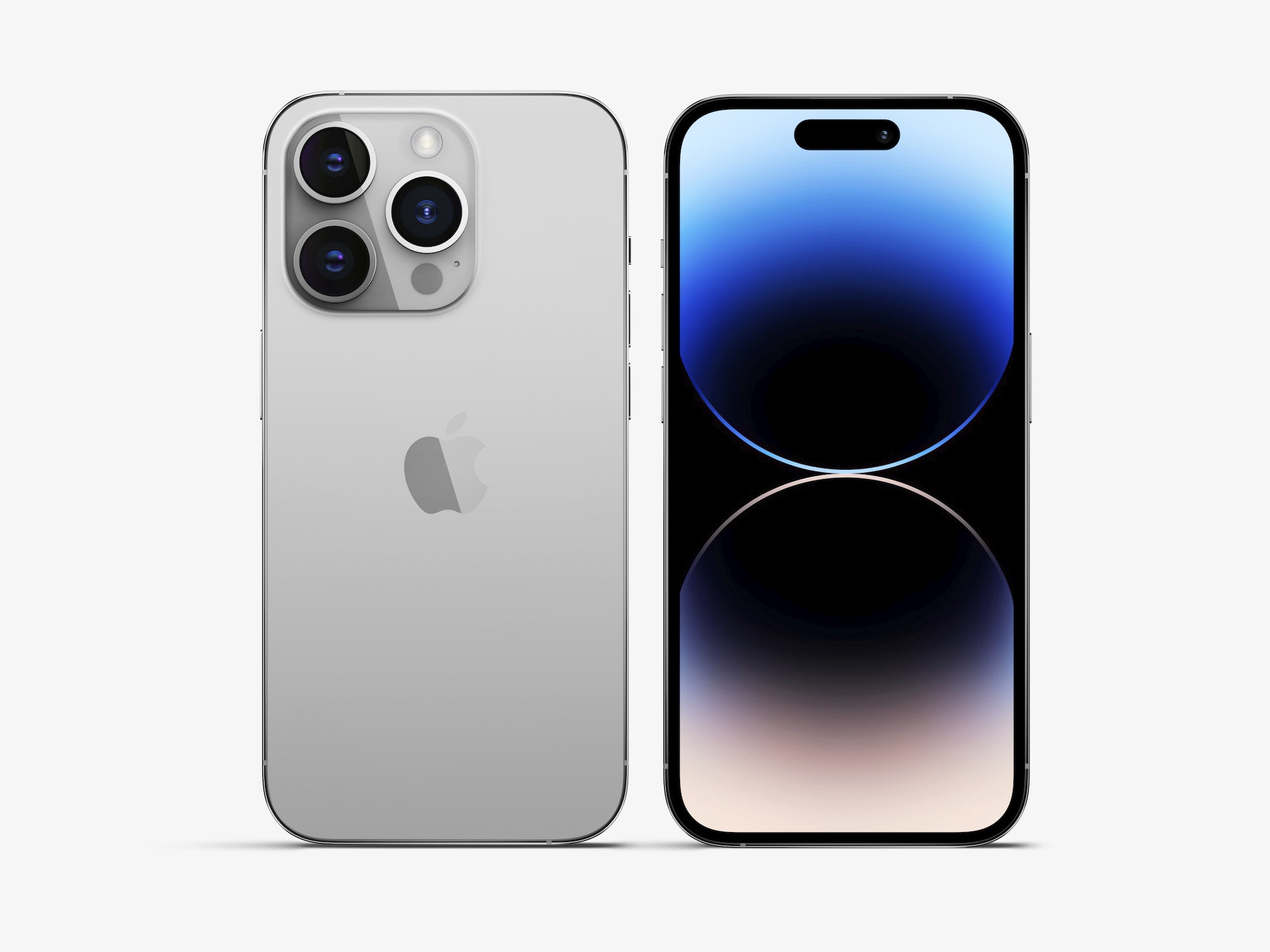 iPhone 14 Pro Realistic Mockup, Scene 04 | For Photoshop, Sketch, Figma