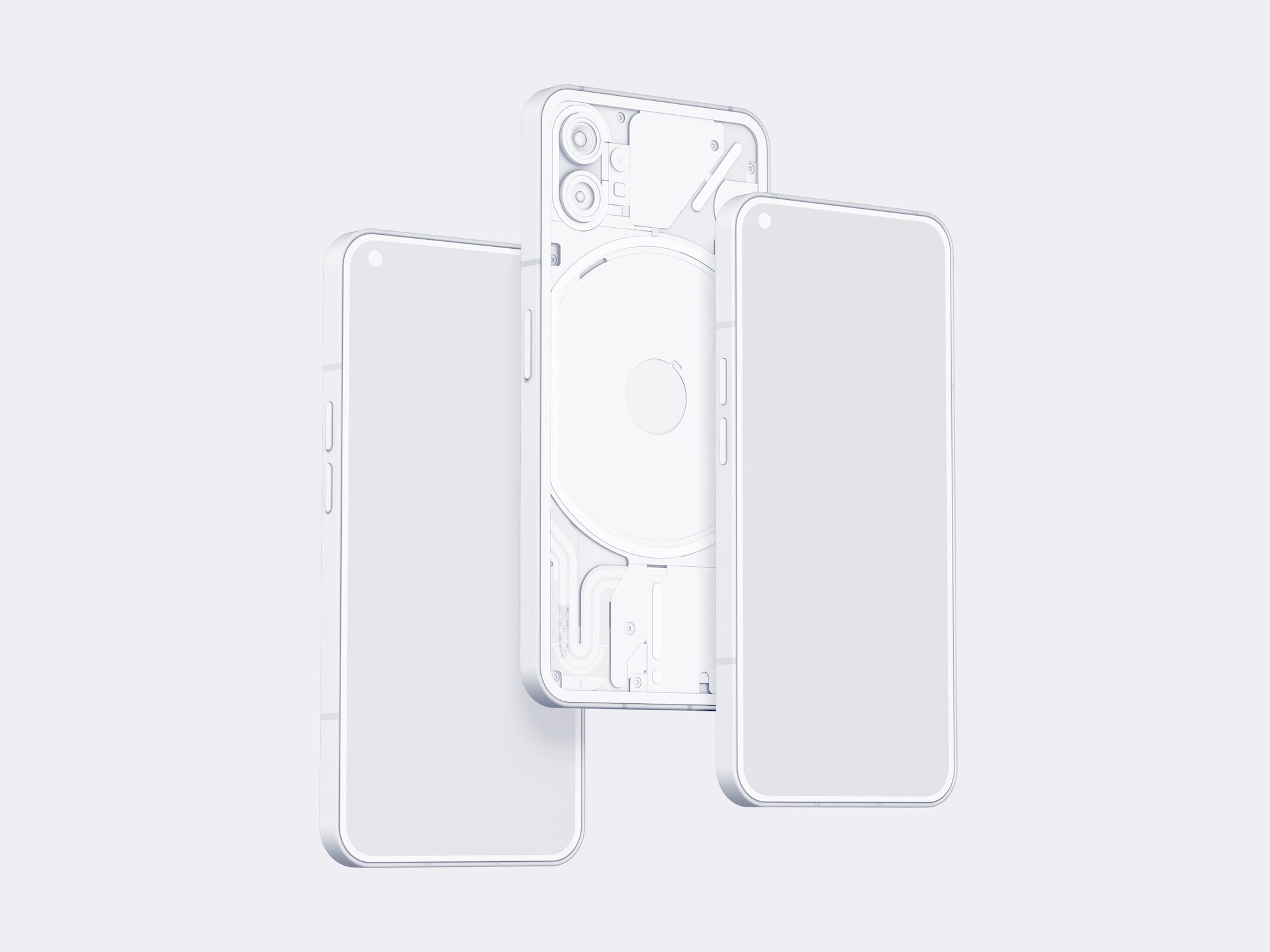 Nothing Phone Mockup: Scene 5 | For Photoshop, Sketch, Figma