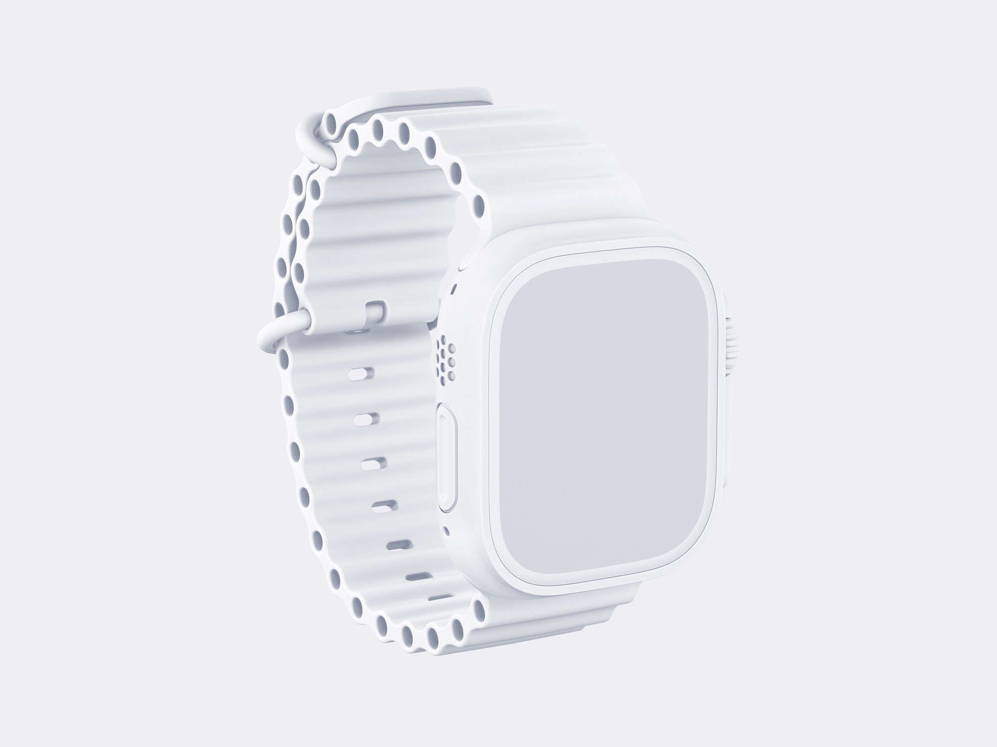 Watch Ultra Mockup, Clay Scene 18 | For Photoshop, Sketch, Figma