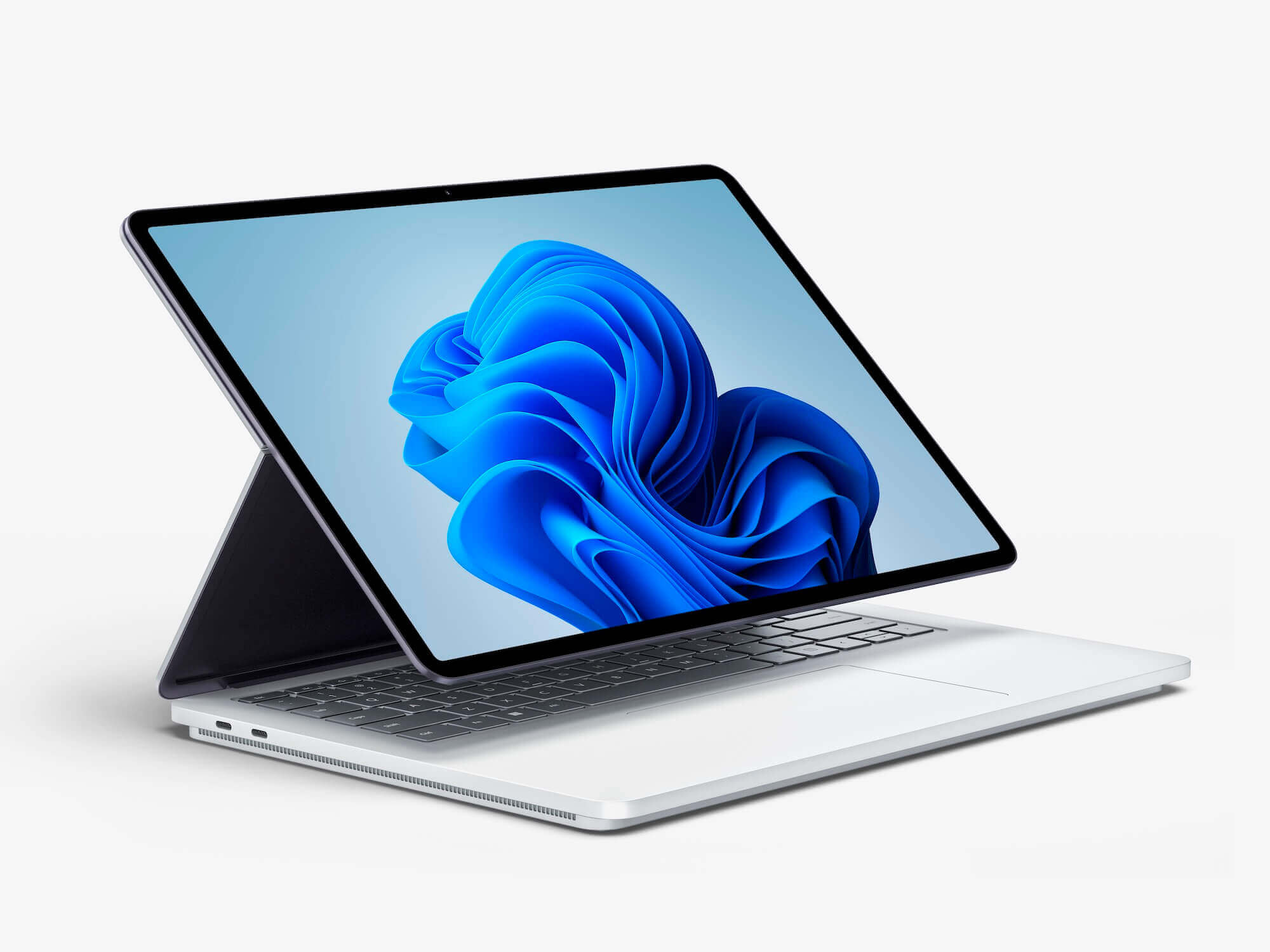 Surface Laptop Studio Realistic Mockups: Scene 14 | For Photoshop, Sketch, Figma