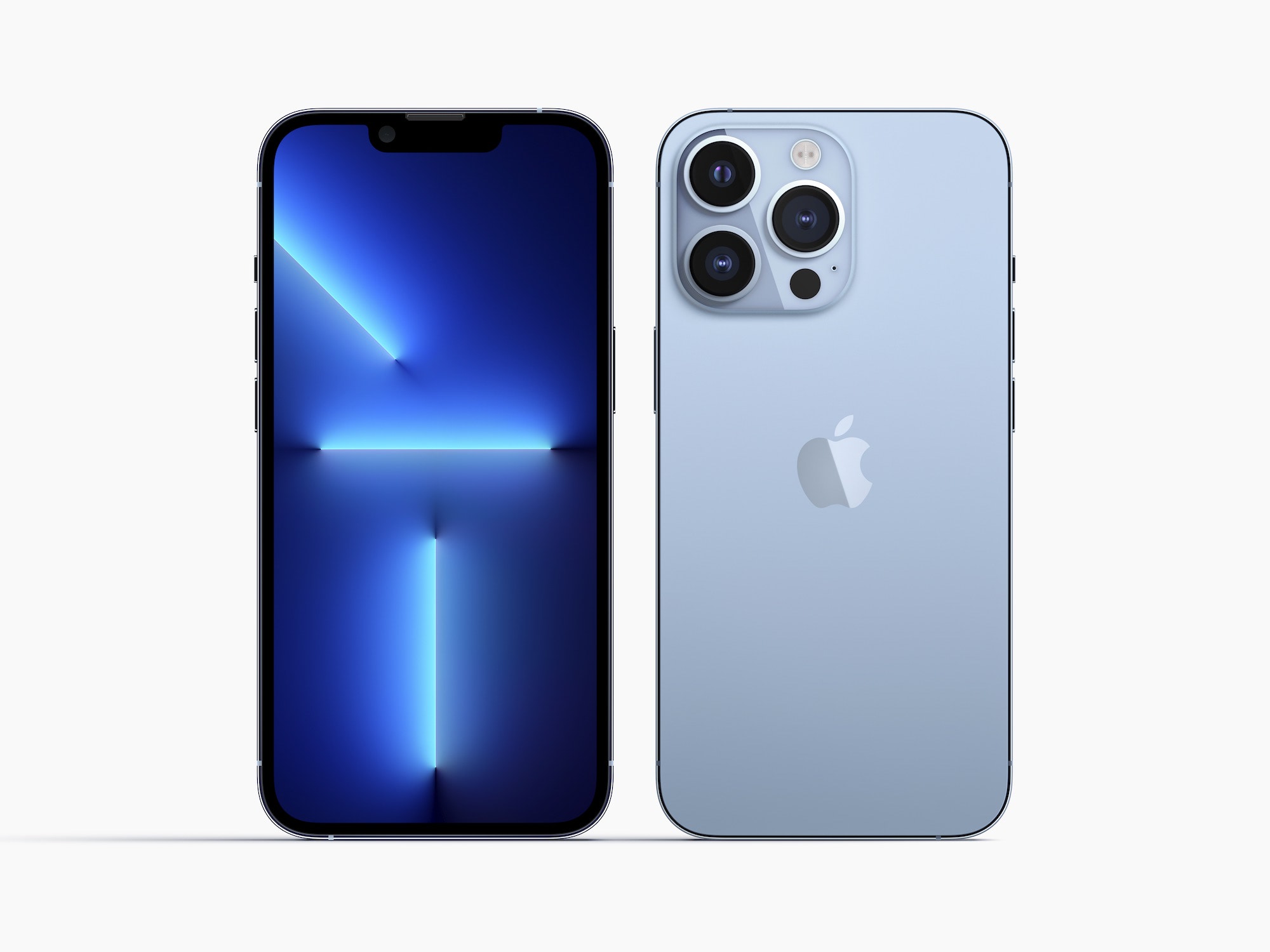 iPhone 13 Pro Realistic Mockups: Scene 02 | Photoshop, Sketch, Figma