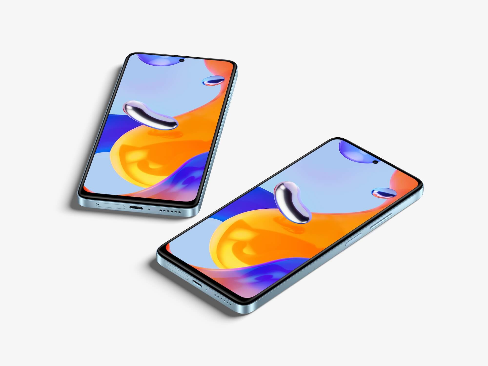 Redmi Note 11 Pro Realistic Mockups, Scene 08 | For Photoshop, Sketch ...
