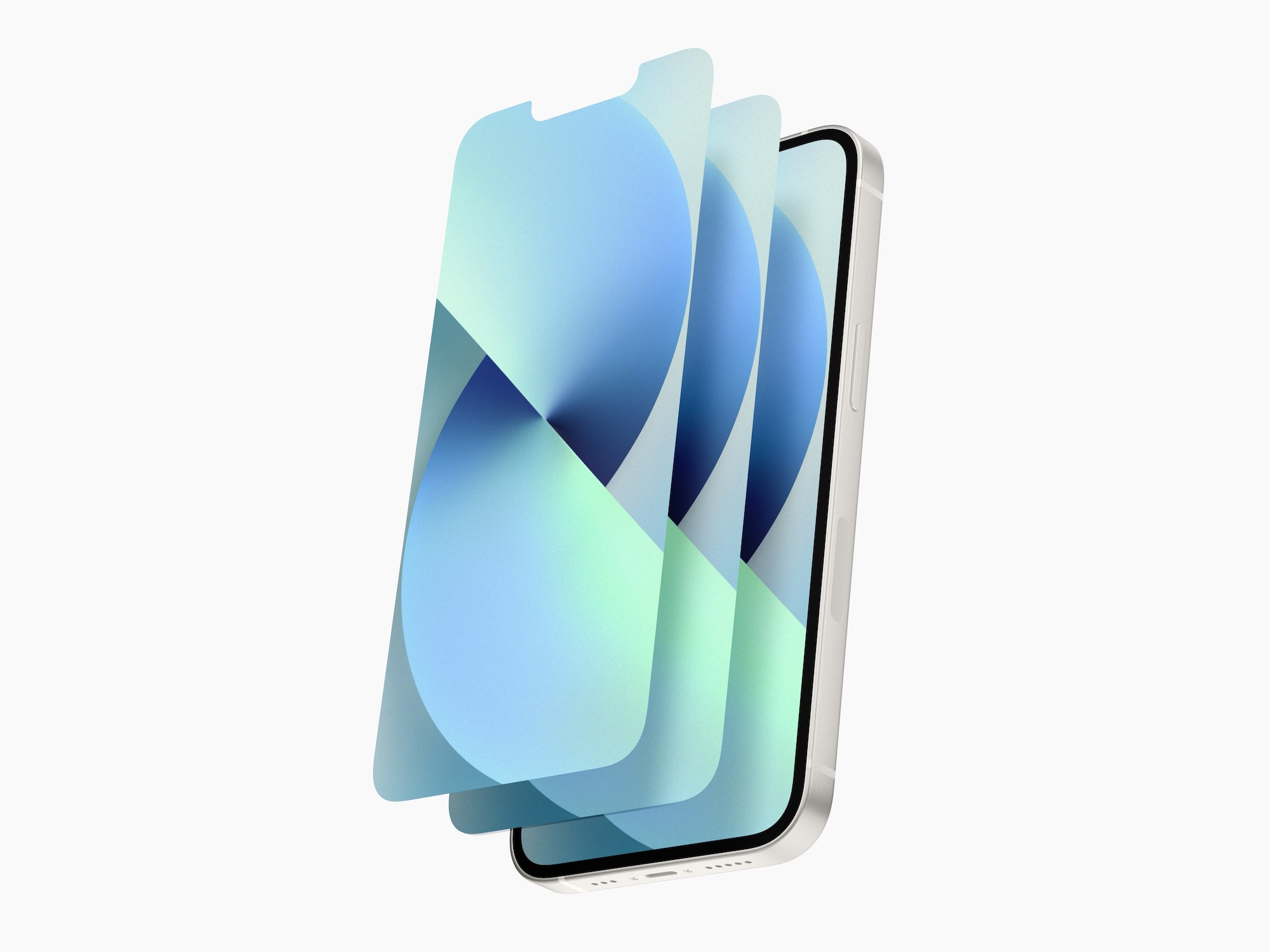 iPhone 13 Realistic Mockups, Scene 06 | Photoshop, Figma, Sketch