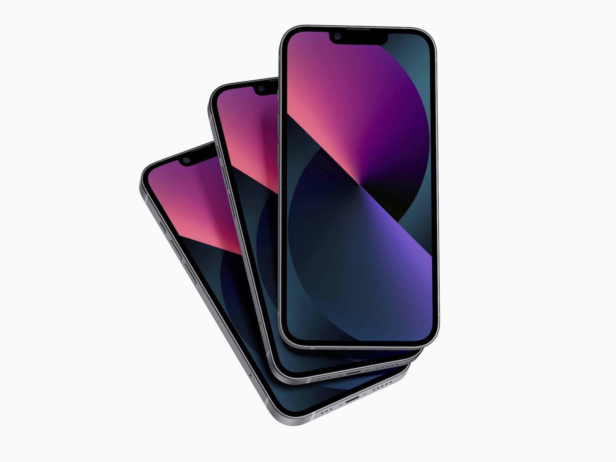 iPhone 13 Realistic Mockups, Scene 08 | Photoshop, Figma, Sketch