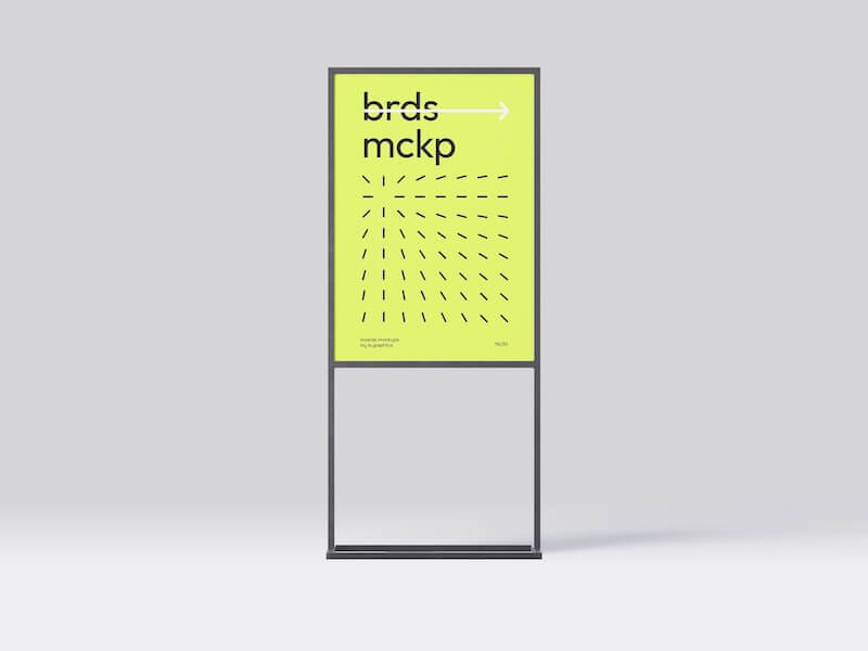 Board Mockup, Isolated, Scene 24 | Photoshop