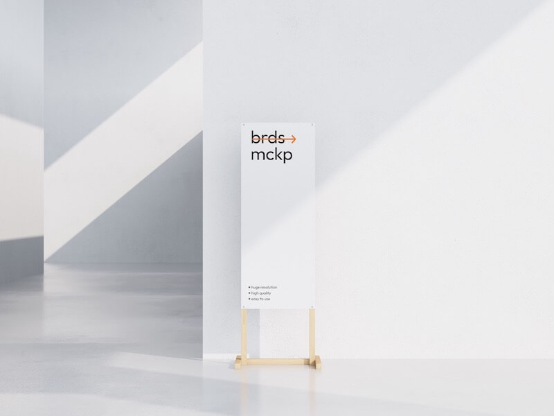 Board Mockup, Environment, Scene 20 | Photoshop
