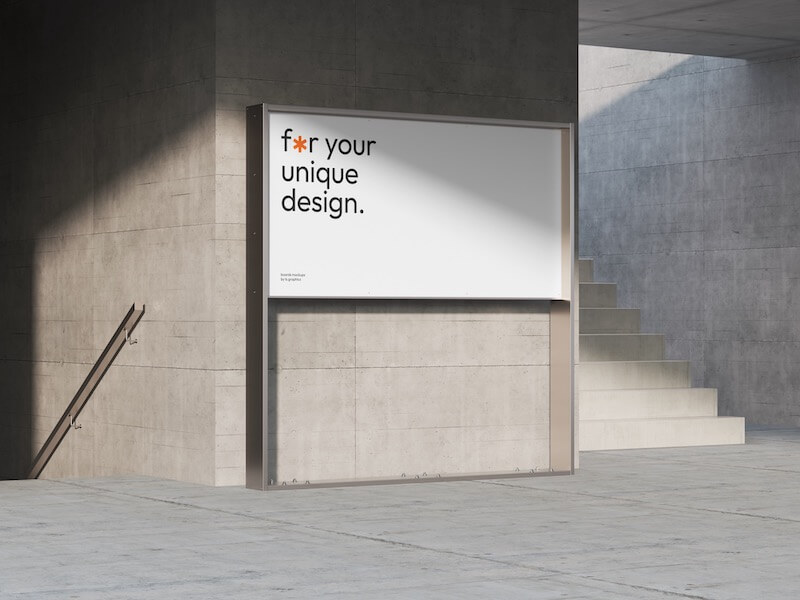 Board Mockup, Environment, Scene 10 | Photoshop