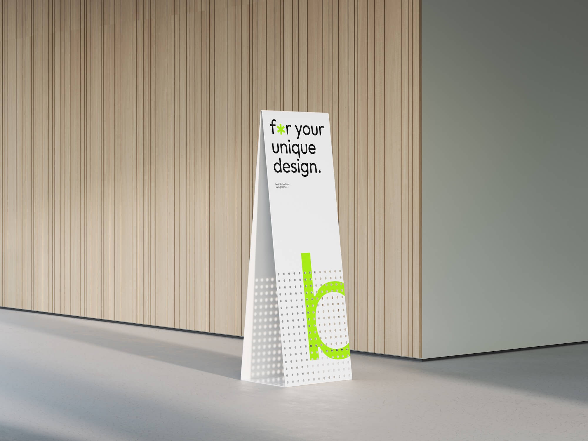 Board Mockup, Environment, Scene 07 | Photoshop