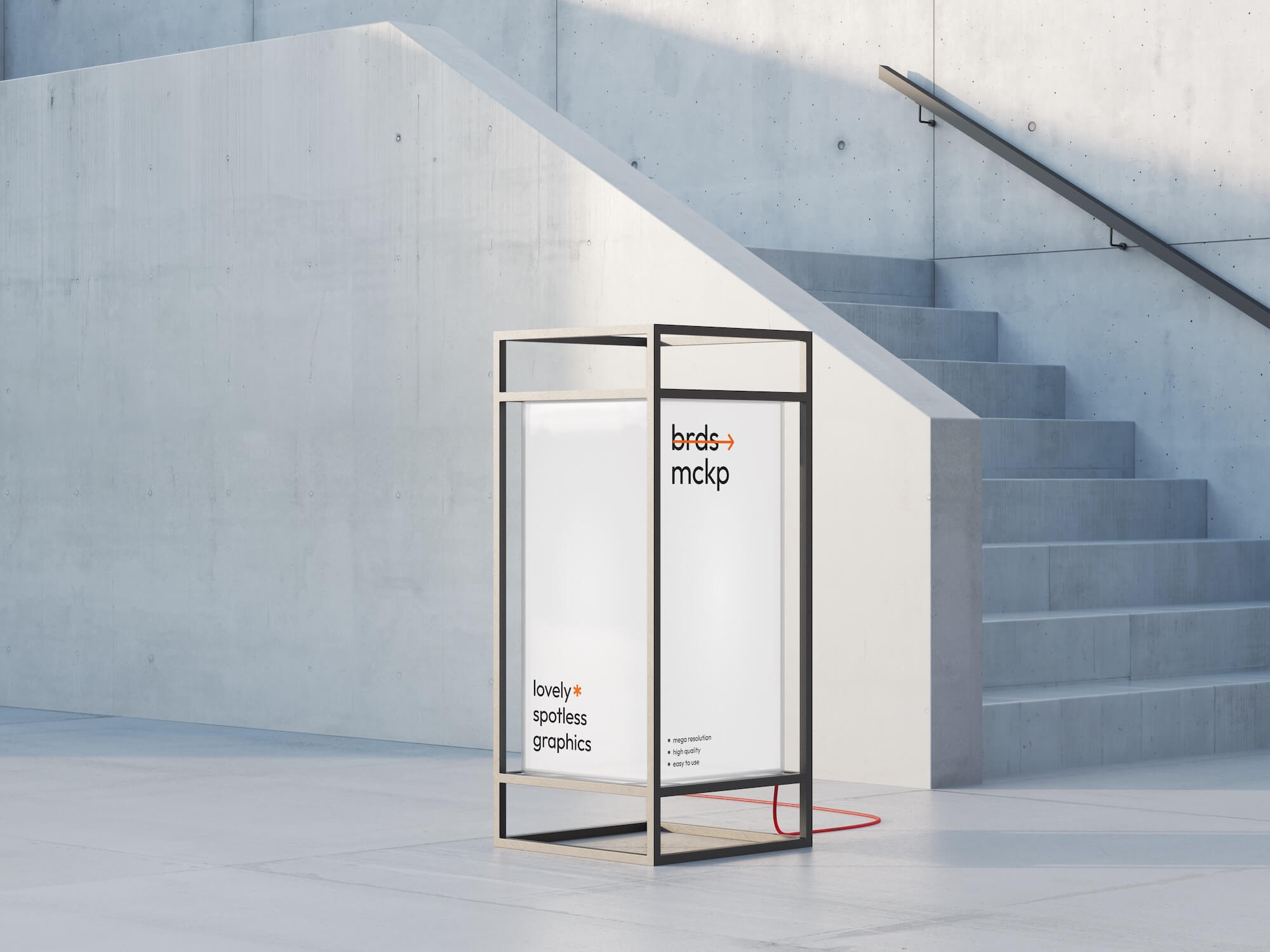 Board Mockup, Environment, Scene 03 | Photoshop