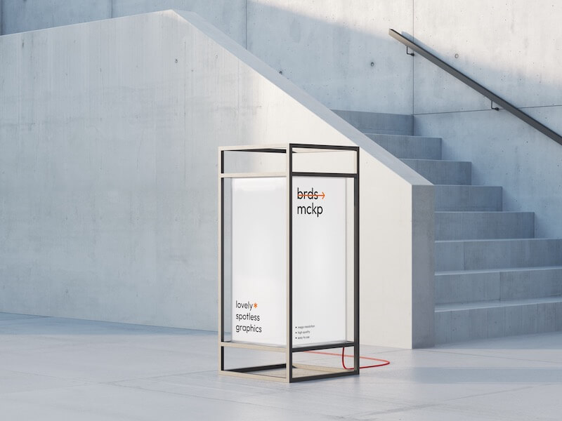 Board Mockup, Isolated, Scene 24 | Photoshop