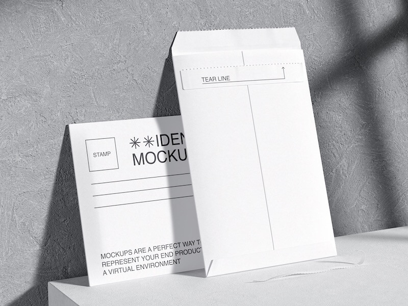 Download Envelope Mockups | Best Premium & Free Mockups for Photoshop ...