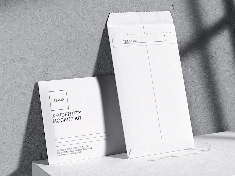 Download Envelope Mockups | Best Premium & Free Mockups for Photoshop, Figma, Sketch | ls.graphics