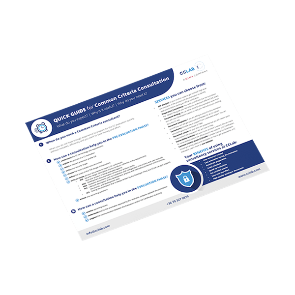 Downloadable Resources: Quick guide for Common Criteria consultation