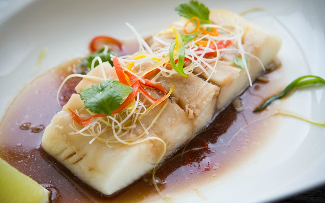 Ginger Halibut with Shredded Daikon Radish - The Whole Journey Recipes
