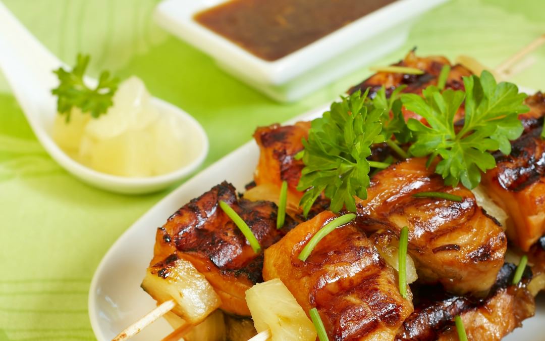 Coconut Lemongrass Rice and Homemade Teriyaki Sauce - The Whole Journey ...