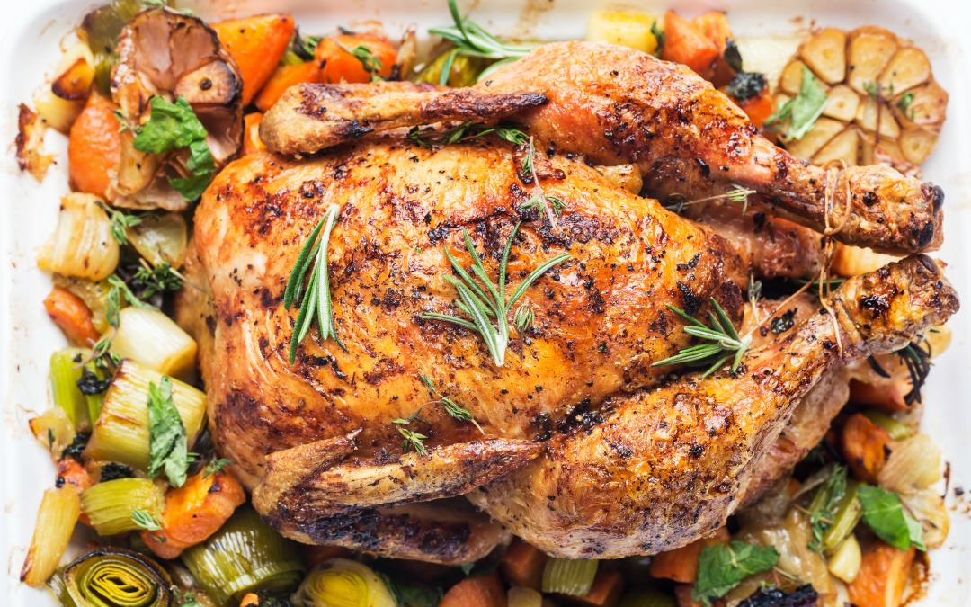 Roasted Chicken with Root Vegetables - The Whole Journey Recipes