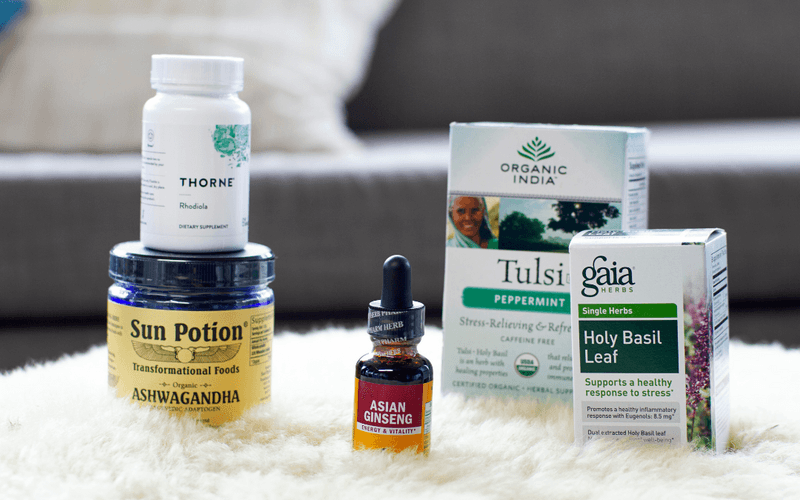Top 4 Adaptogens For Stress - The Whole Journey