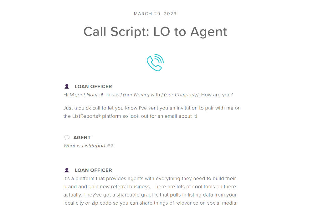 ListReports Enterprise