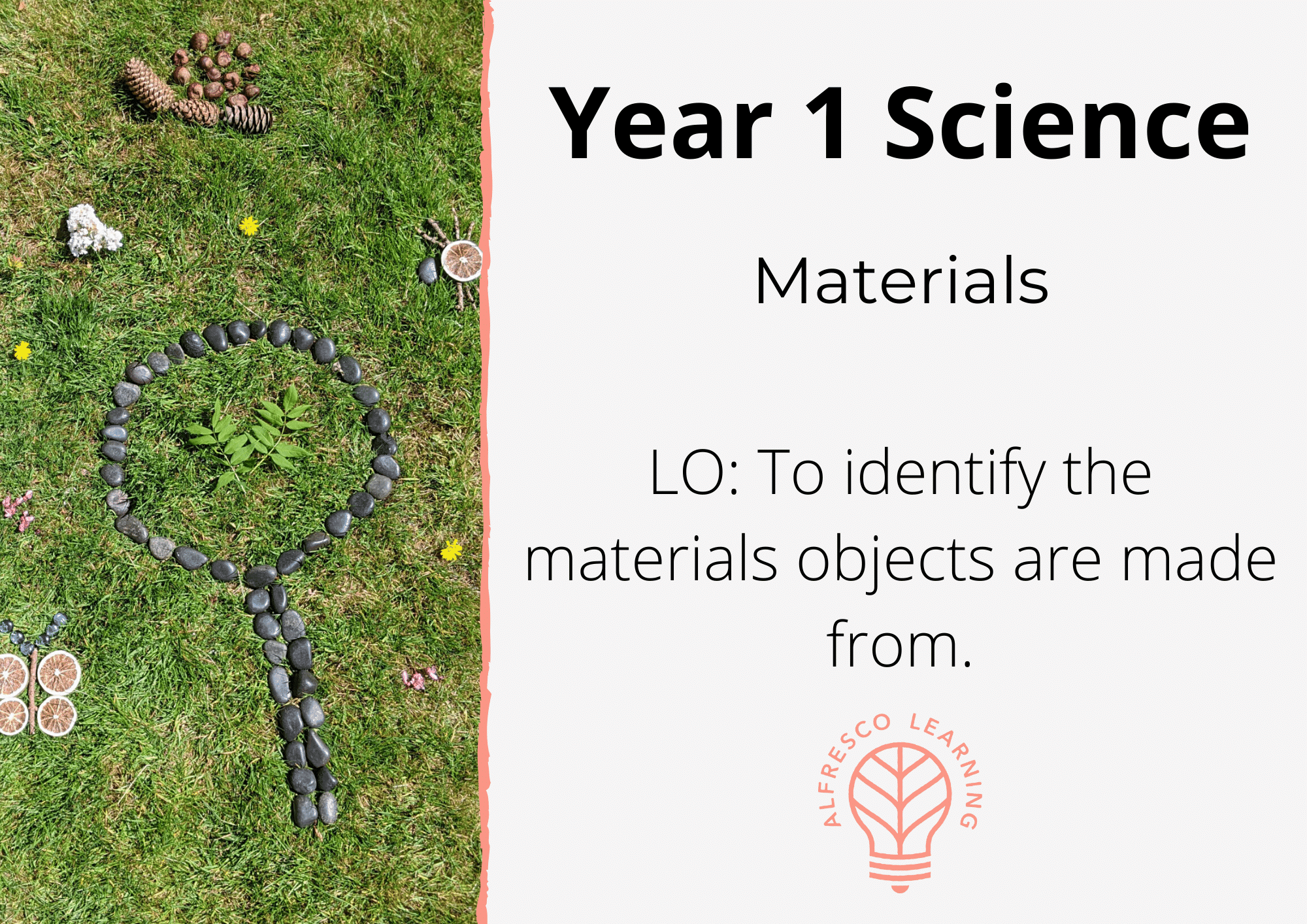 Taking Year 1 - Materials Outdoors