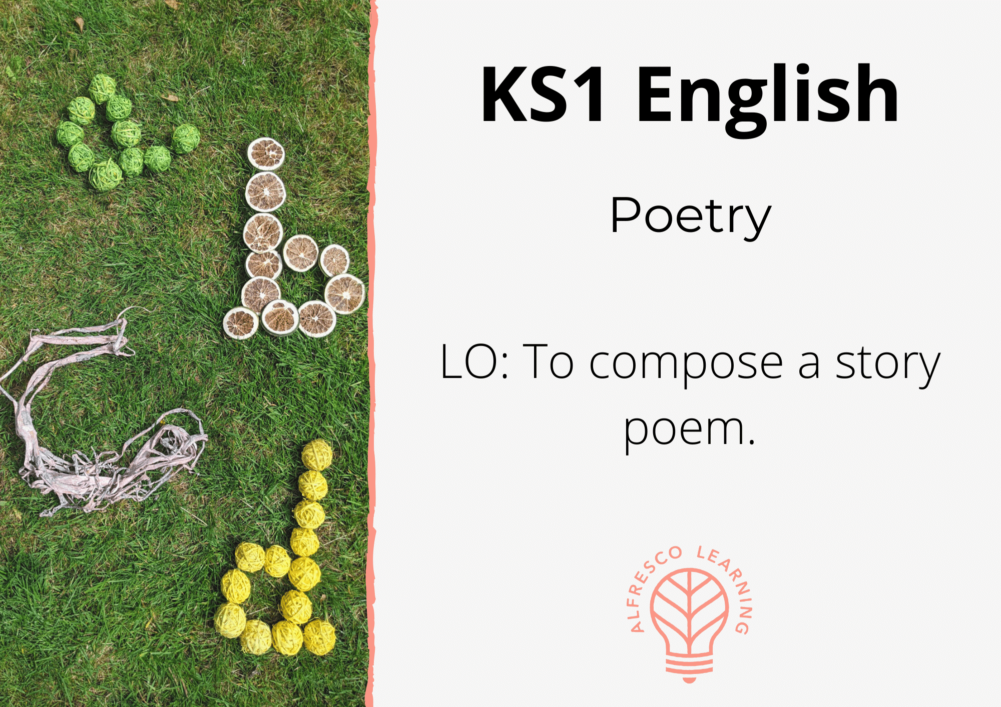 Taking KS1- Poetry Outdoors
