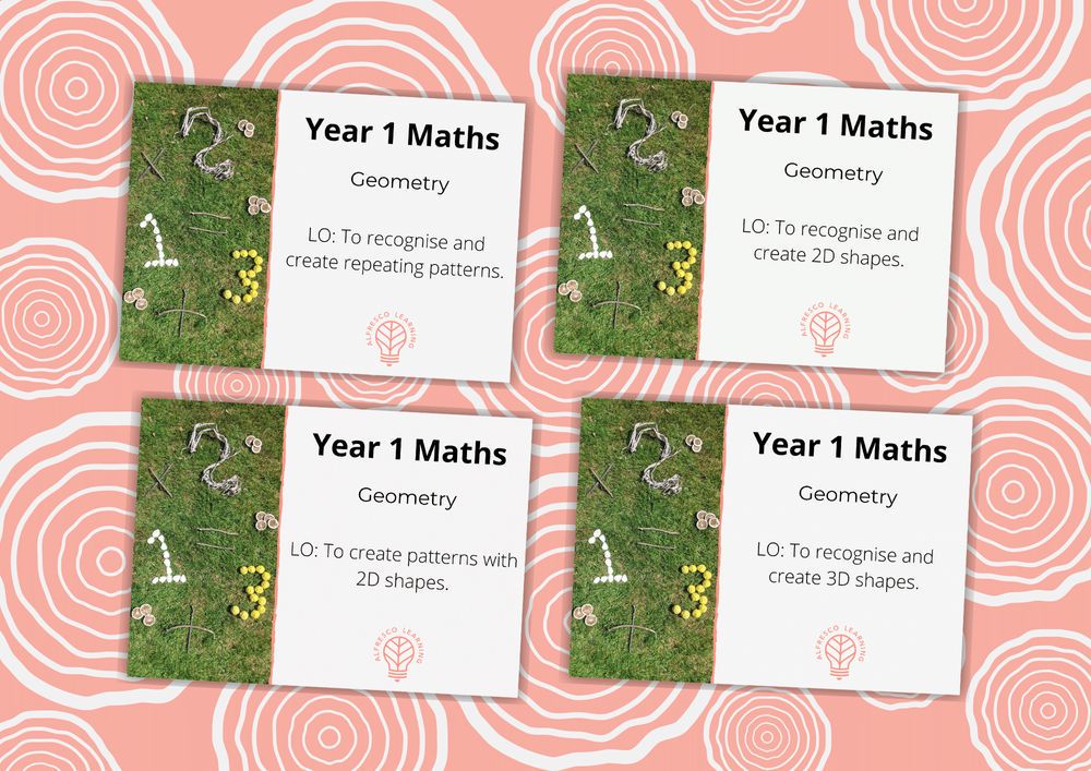 Taking Year 1 - Geometry Outdoors