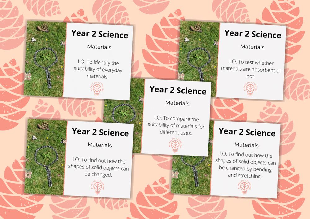 Taking Year 2 - Materials Outdoors