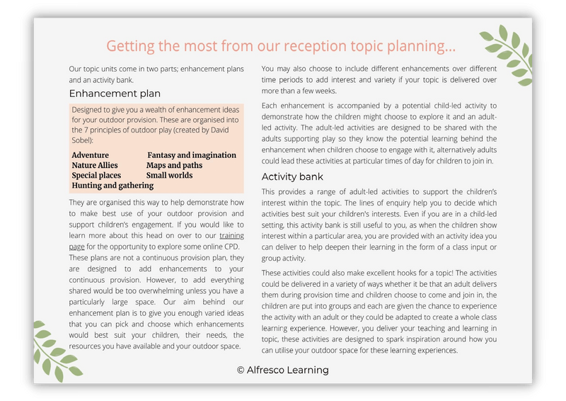 Taking Reception - Dinosaurs Outdoors