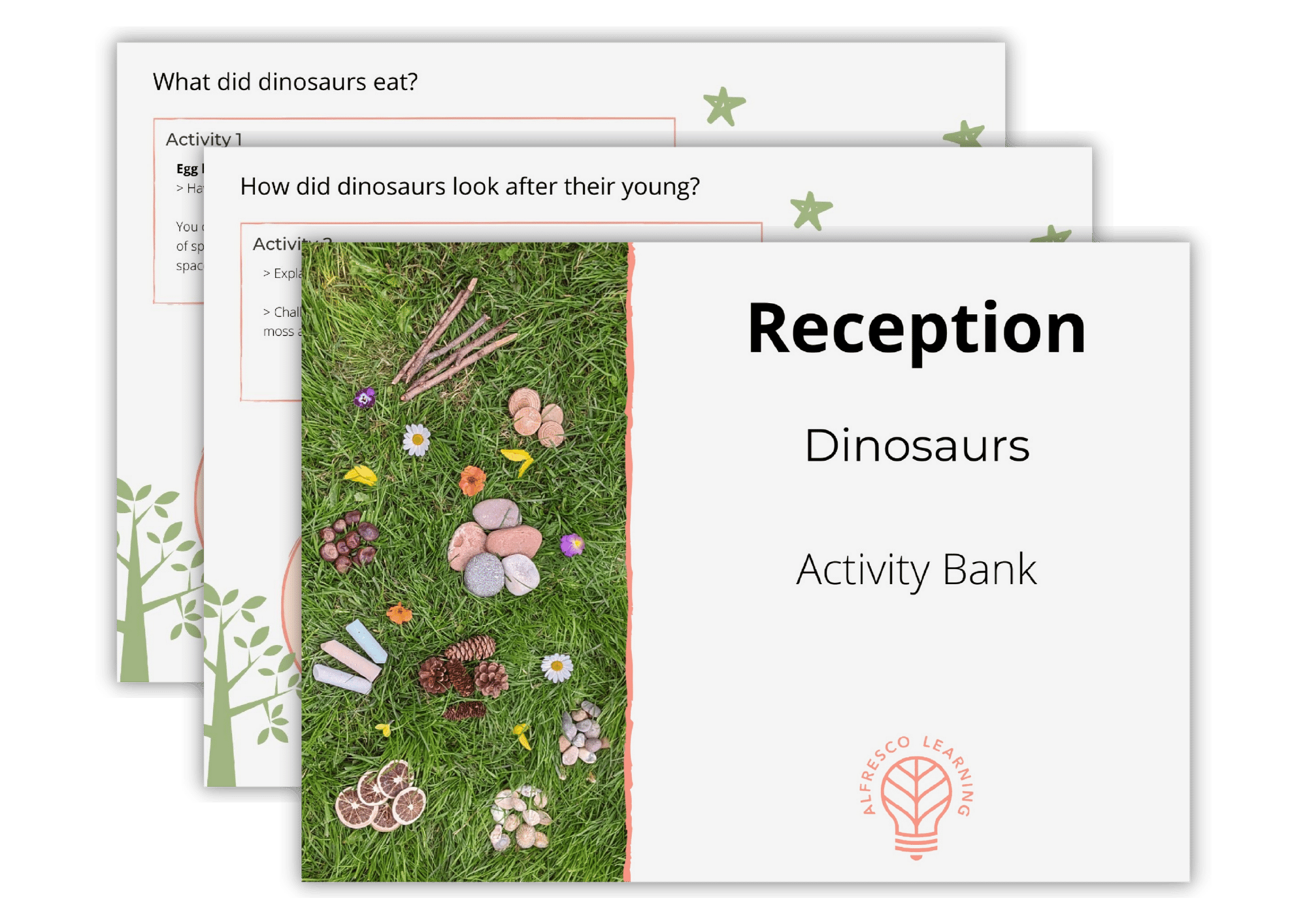 Taking Reception - Dinosaurs Outdoors
