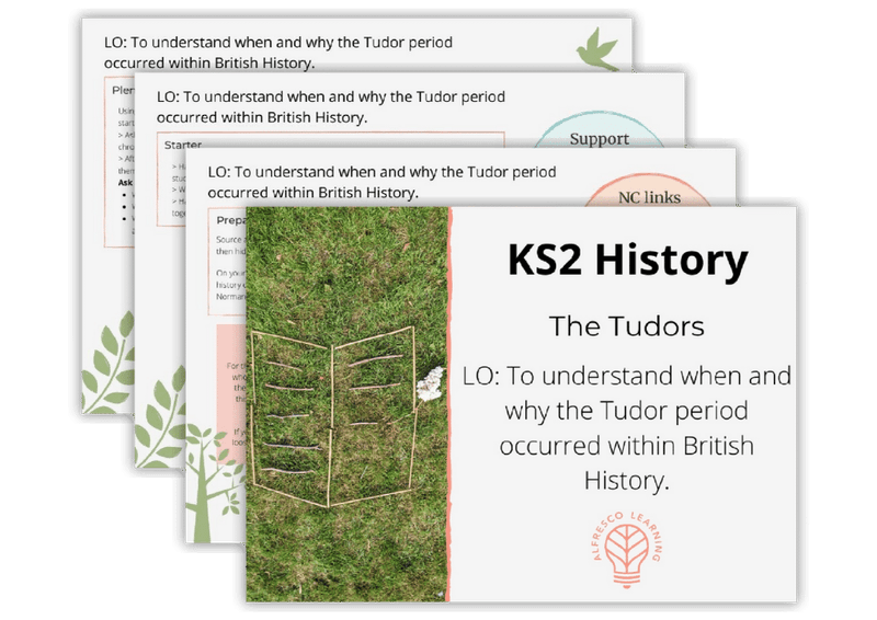 Taking KS2 - The Tudors Outdoors